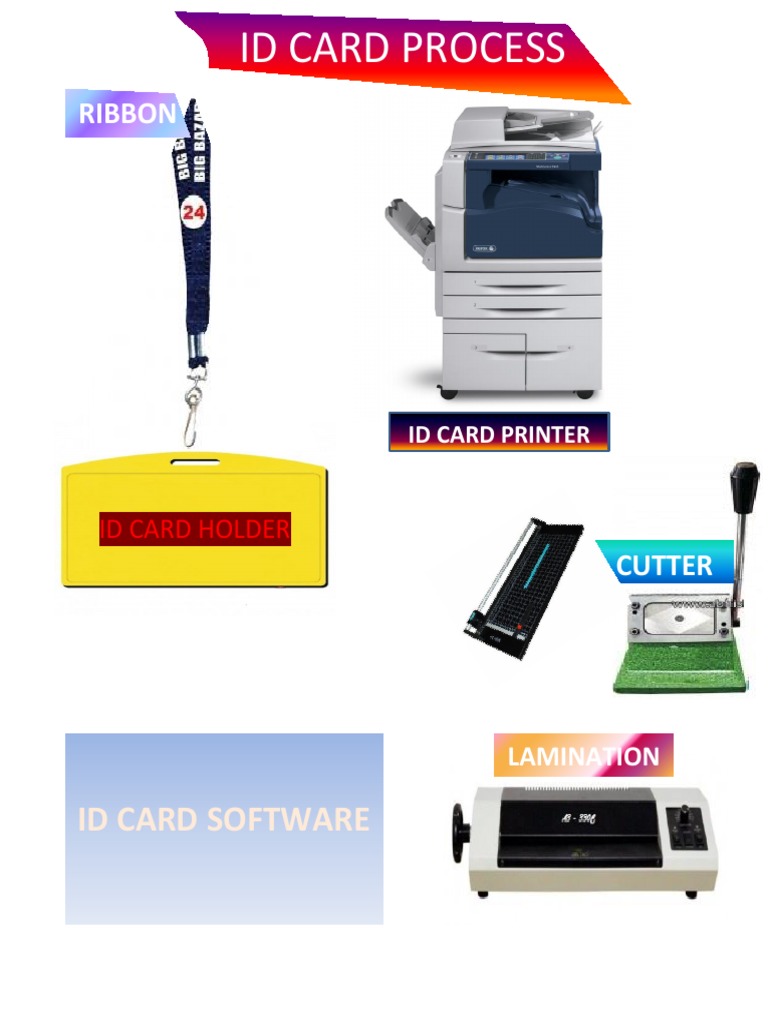 Id Card Process: Ribbon | PDF