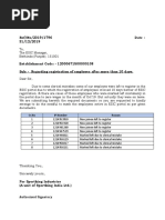 Esi Sample Filled Esic Form 10 | PDF | Employee Relations | Industrial ...