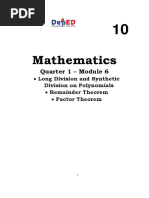 Mathematics: Quarter 1 - Module 6: Problems Involving Sequence Week 5 ...