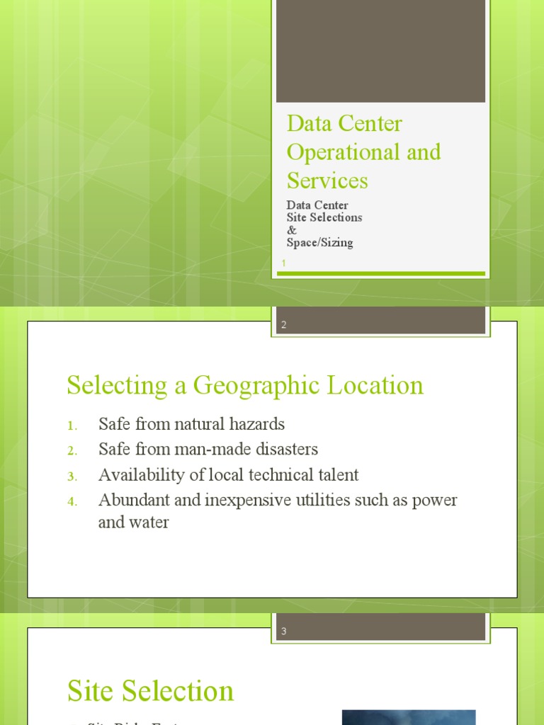 Chapter 3a PDF | PDF | Data Center | Natural Disasters