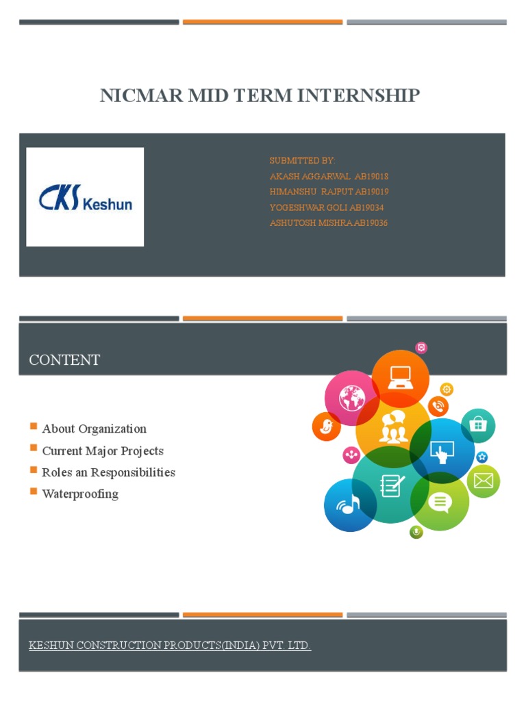 Nicmar Mid Term Internship | PDF | Horticulture And Gardening ...