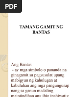 Gamit NG Bantas | PDF