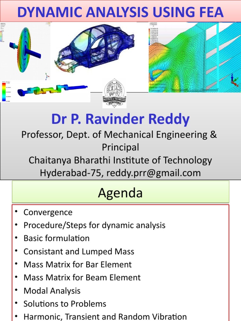Dynamic Analysis Using Fea | Download Free PDF | Finite Element Method ...