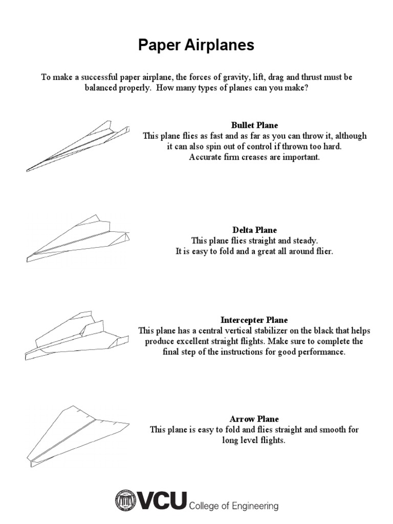 Paper Airplane Advanced Class | PDF | Flight | Airplane