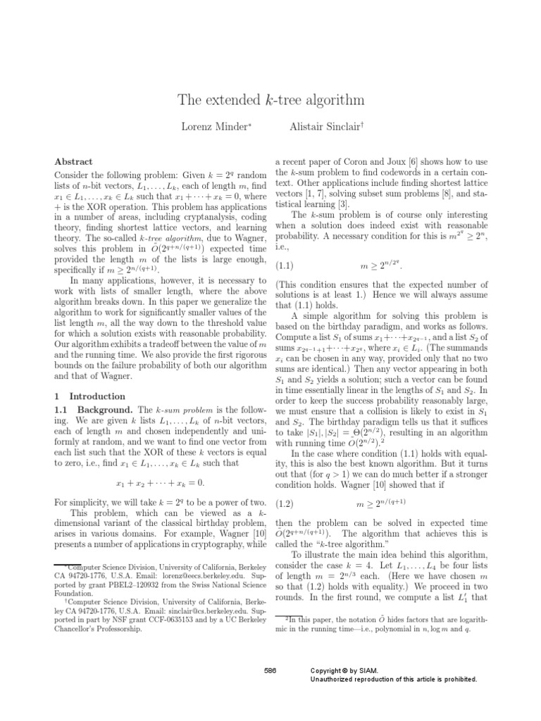 Thuat Toan K-Tree | Download Free PDF | Time Complexity | Mathematical Optimization
