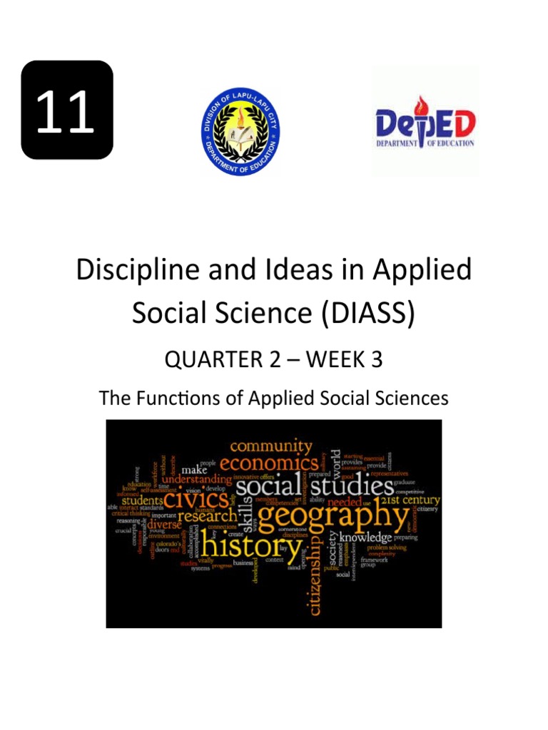 Discipline and Ideas in Applied Social Science Diassjessica Sabang ...