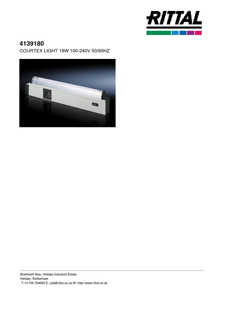 Rittal Limited - 4139180 Datasheet 2020-01-23-110103 | PDF | Ac Power ...
