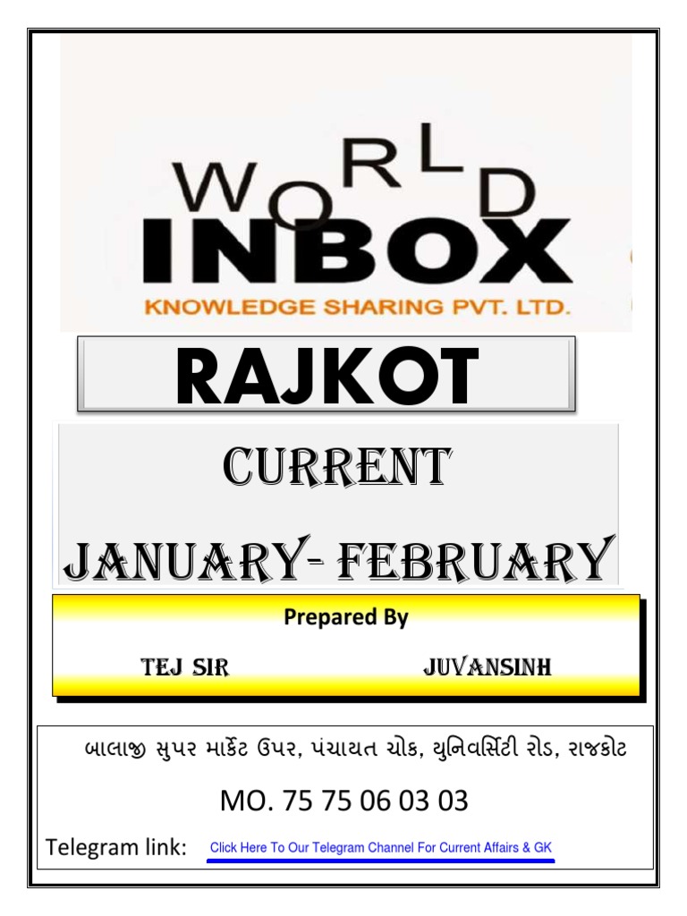Current Affairs World Inbox | PDF