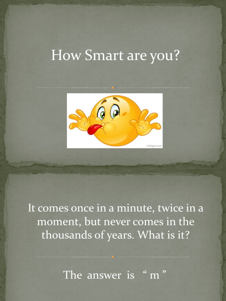 How Smart | PDF