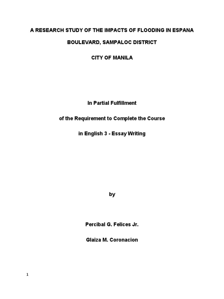 9-25-19 - A Case Study of Impacts of Flooding in Espana Boulevard ...