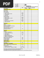 Control Valve Data Sheet | PDF | Valve | Pressure
