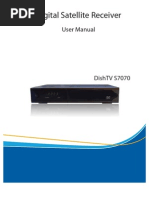 Istar User Manual | PDF | Set Top Box | Satellite Television
