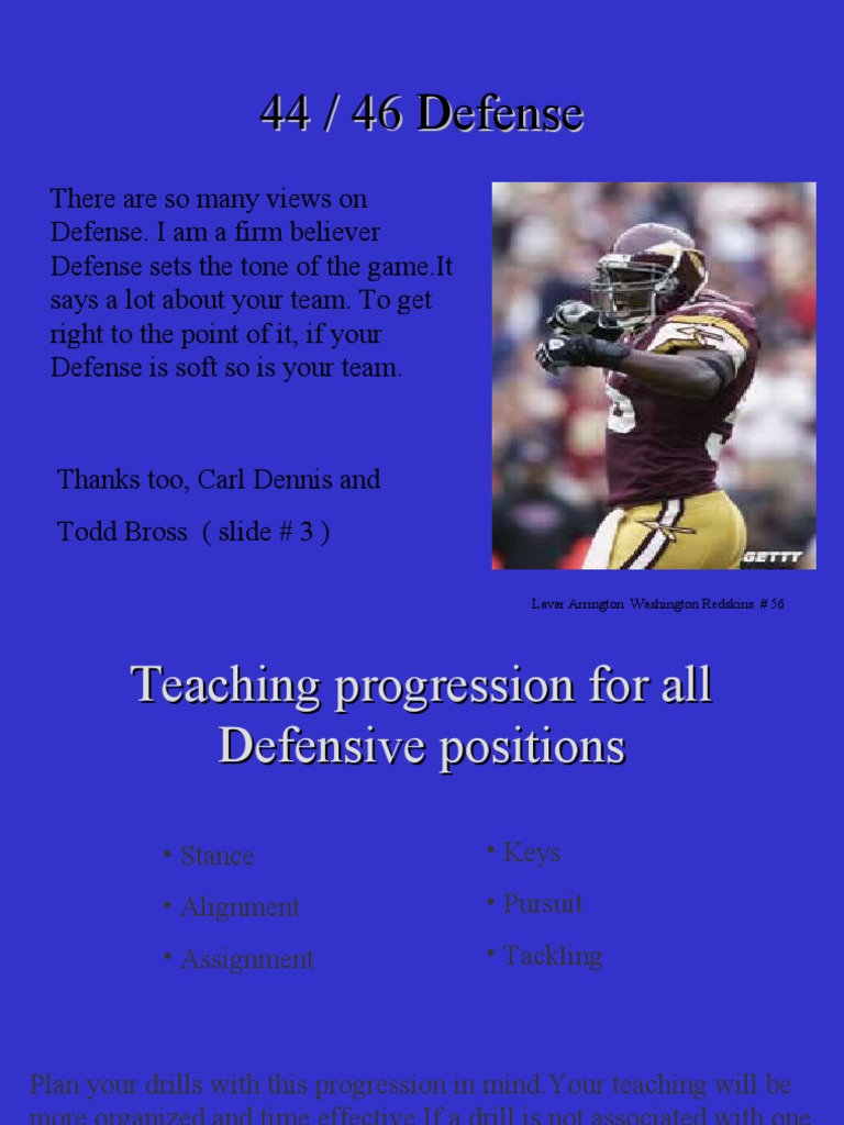 44 / 46 Defense | PDF | Gridiron Football | American Football