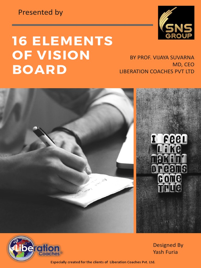 SNS - 16 Elements of Vision Board | PDF | Human Nature | Economies