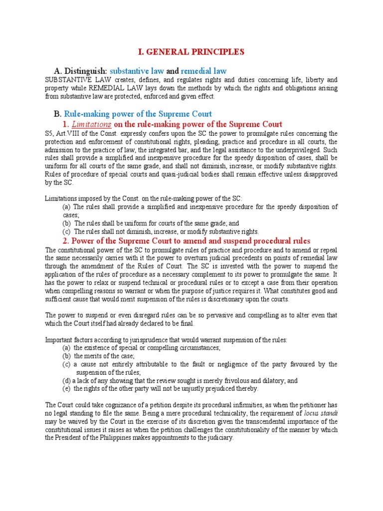 Remedial Law REVIEW NOTES | PDF | Foreclosure | Lawsuit