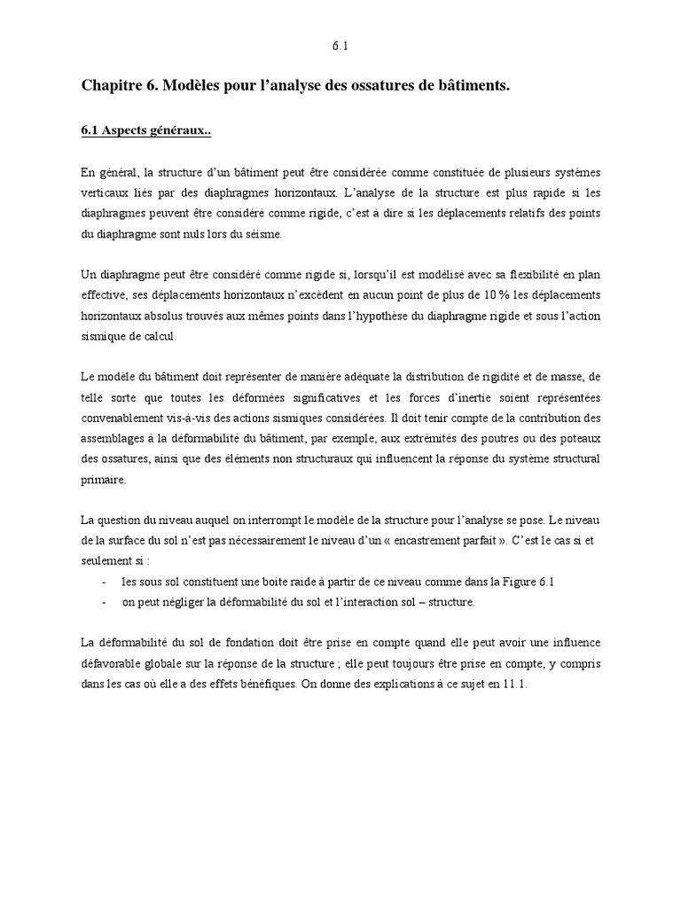 Chapitre 6 Modeles Pour L'analyse09 PDF | PDF | Élasticité (Physique ...