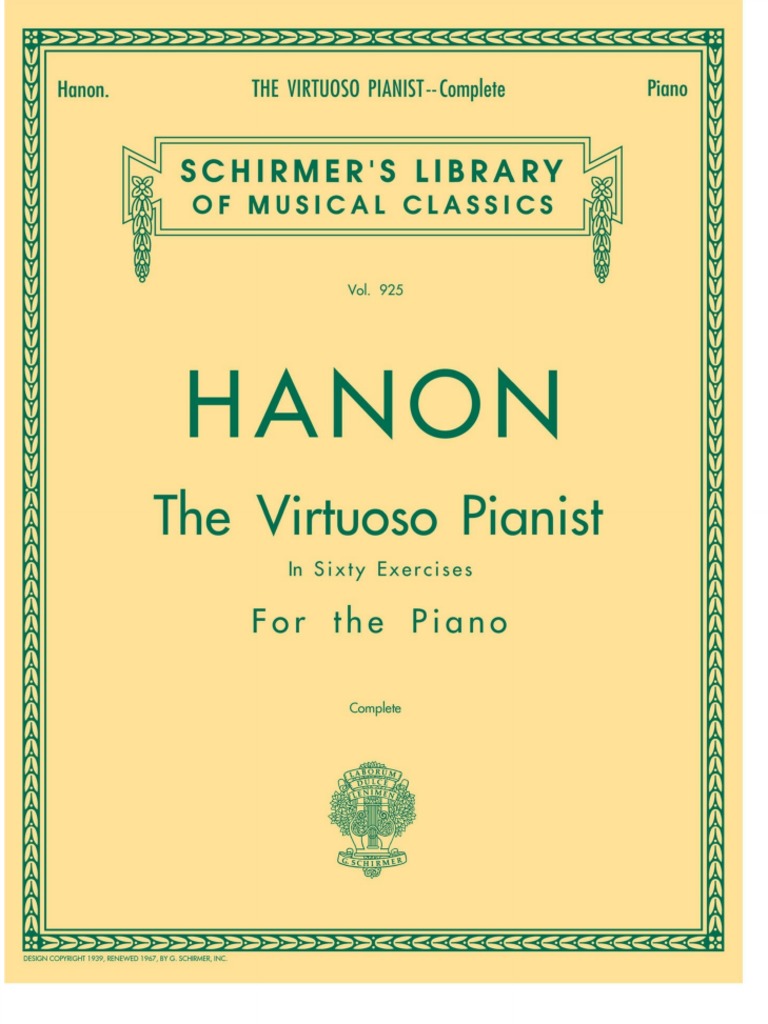 Hanon PDF | PDF