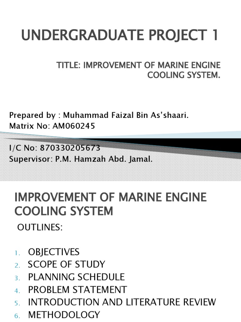 Undergraduate Project 1 Presentation0 | PDF | Heat Exchanger | Heat ...