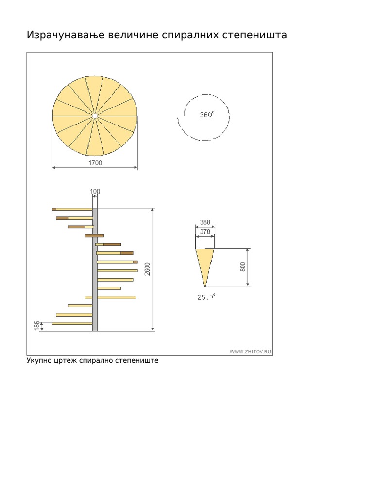 Stepenice Proracun | PDF