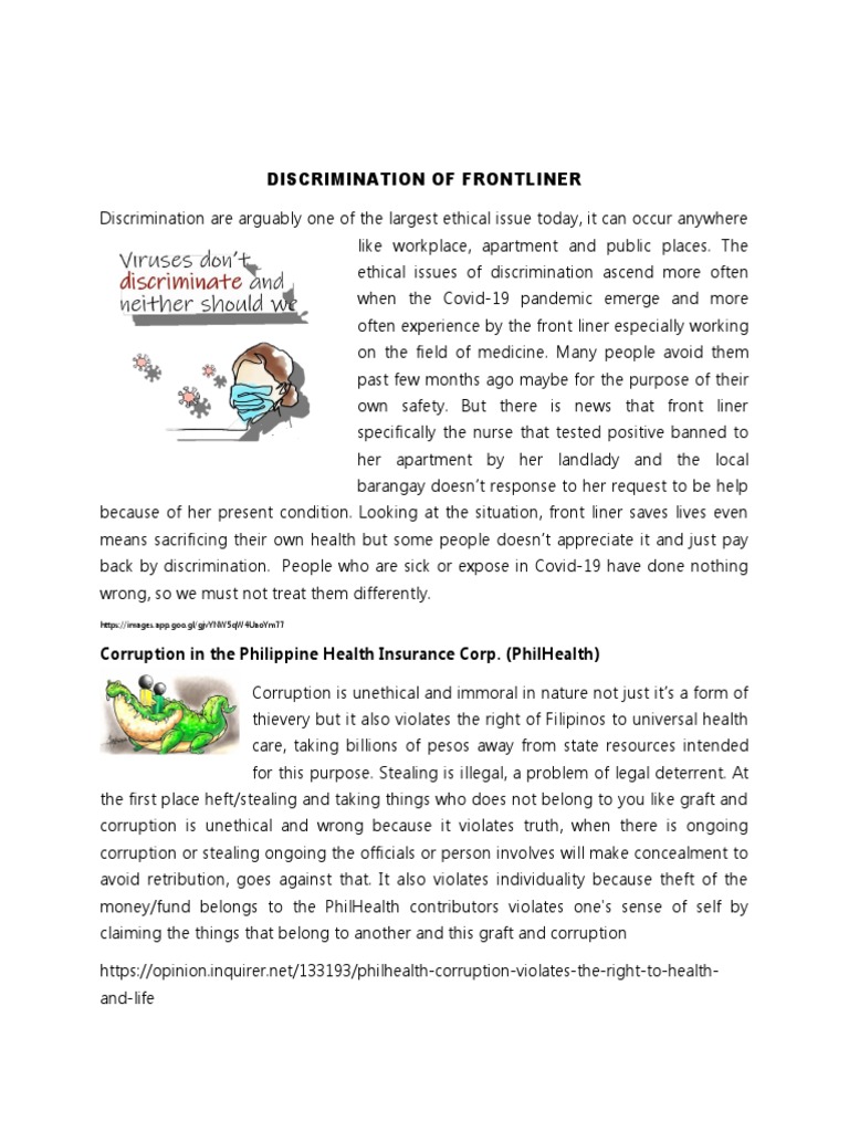 Recognizing Ethical Problem Pdf Political Corruption Corruption