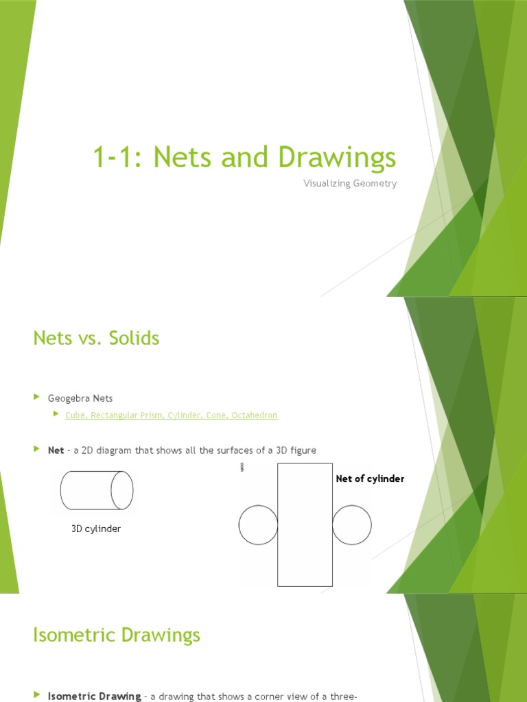 1-1: Nets and Drawings: Visualizing Geometry | PDF
