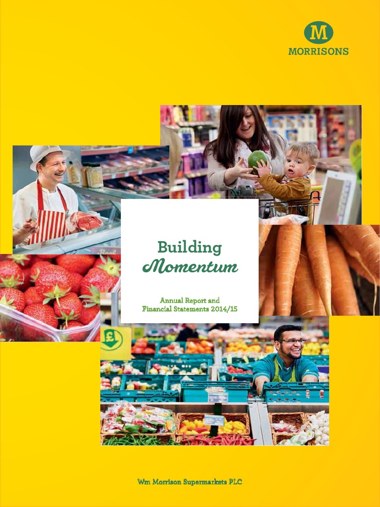 Morrisons F Report 2015 | PDF | Supermarket | Retail