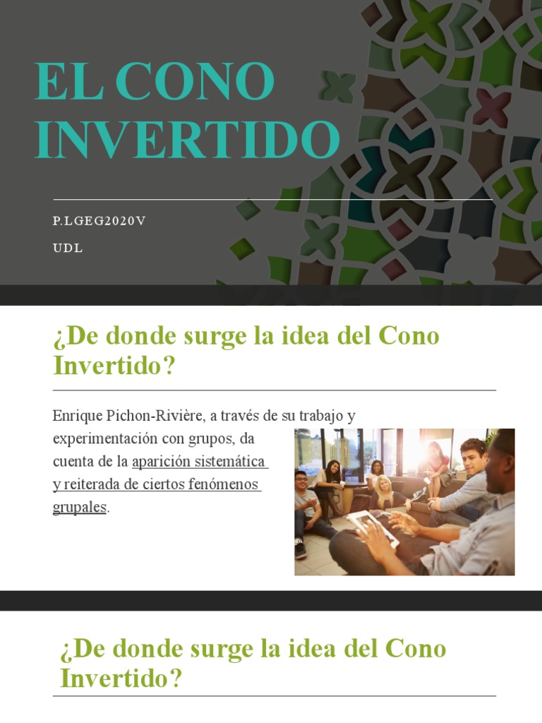 El Cono Invertido | PDF | Crecimiento personal y profesional ...