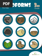3rd Grade - Landforms Worksheet | PDF | Volcano | Mountains