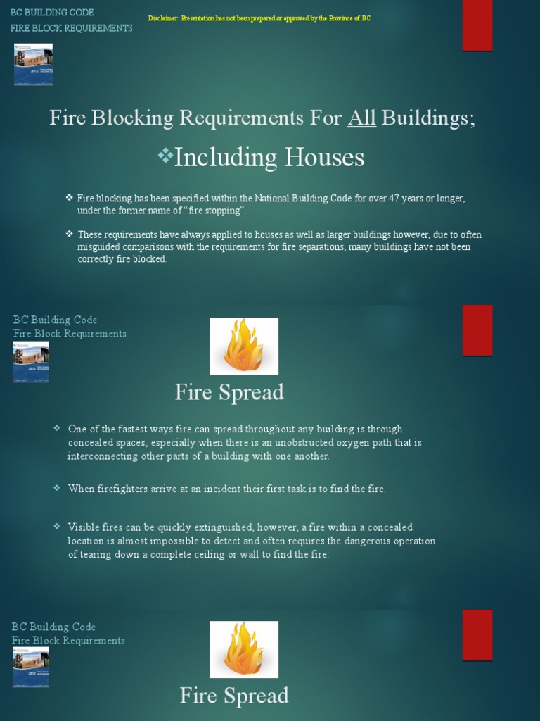 Fire Blocking Buildings | Download Free PDF | Wall | Framing (Construction)