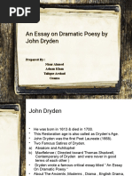 W.B Yeats PPT (Improved) | PDF | W. B. Yeats