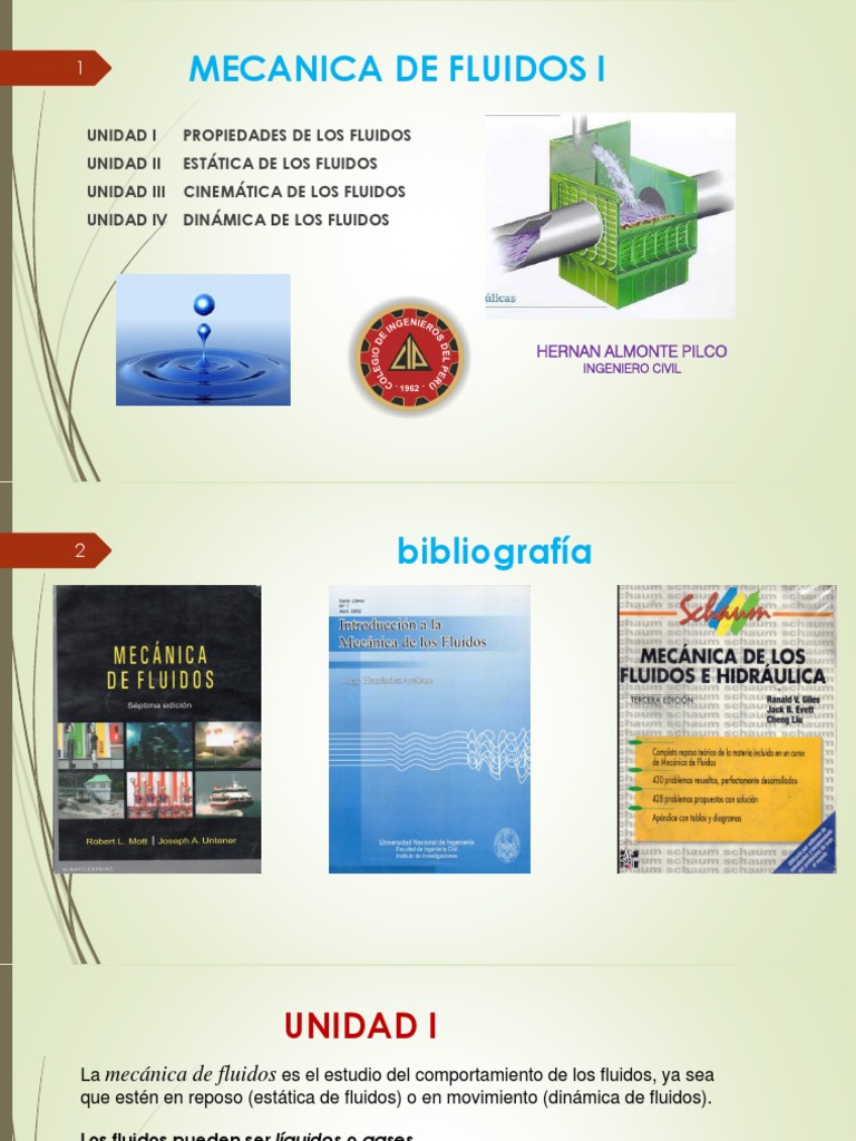 Propiedades de Fluidos | PDF | Masa | Viscosidad