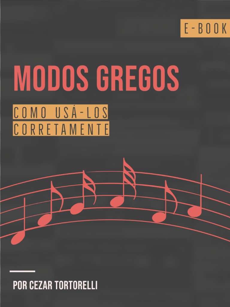 E-Book - Modos Gregos | PDF | Escala (música) | Harmonia