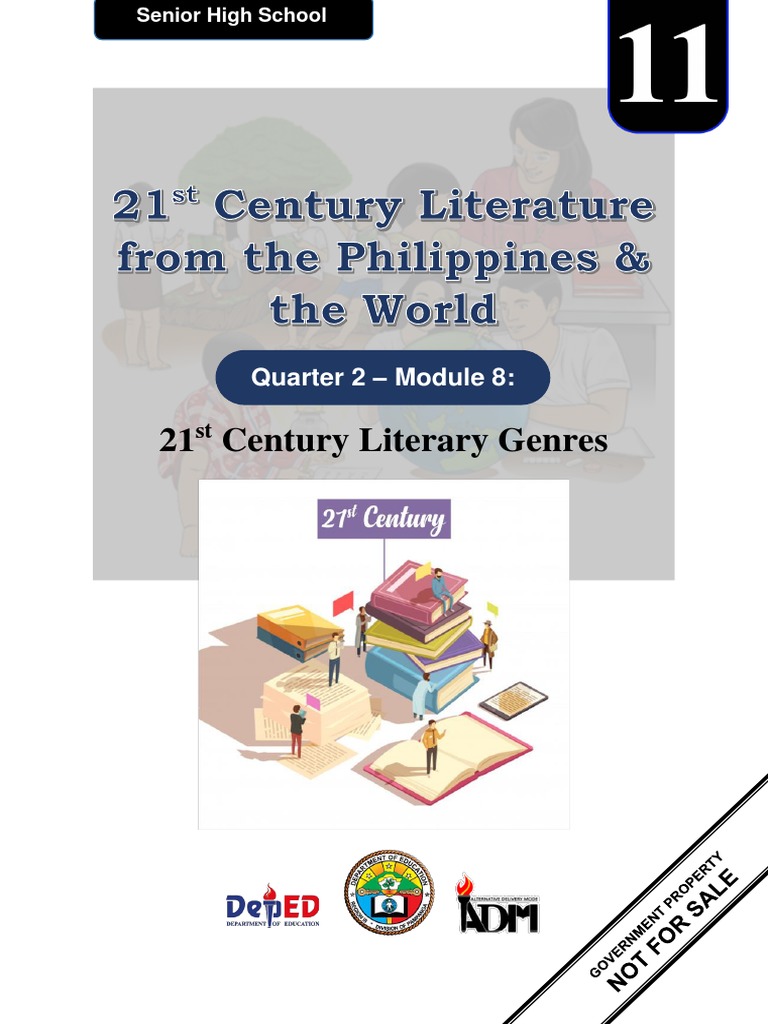 21 Century Literary Genres: Quarter 2 - Module 8 | PDF | Comics | Poetry