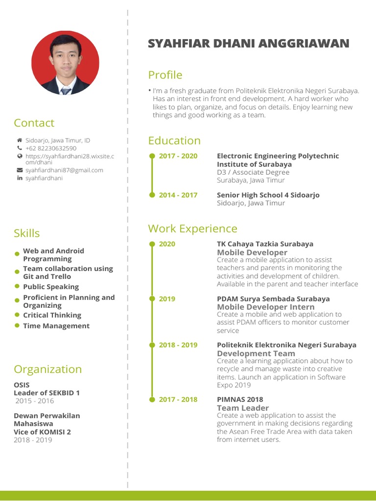 Syahfiar Dhani - CV&Resume | PDF | Application Software | Software