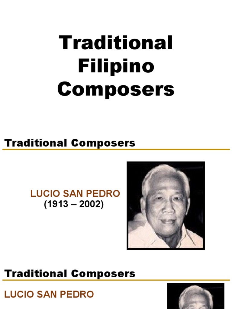 Traditional Composers | PDF | Composers | Orchestras