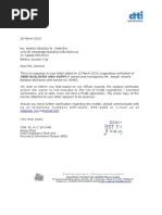 Letter of Notification - PCAB | PDF