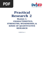 Practical Research 2 (Quantitative Research) | PDF | Quantitative ...