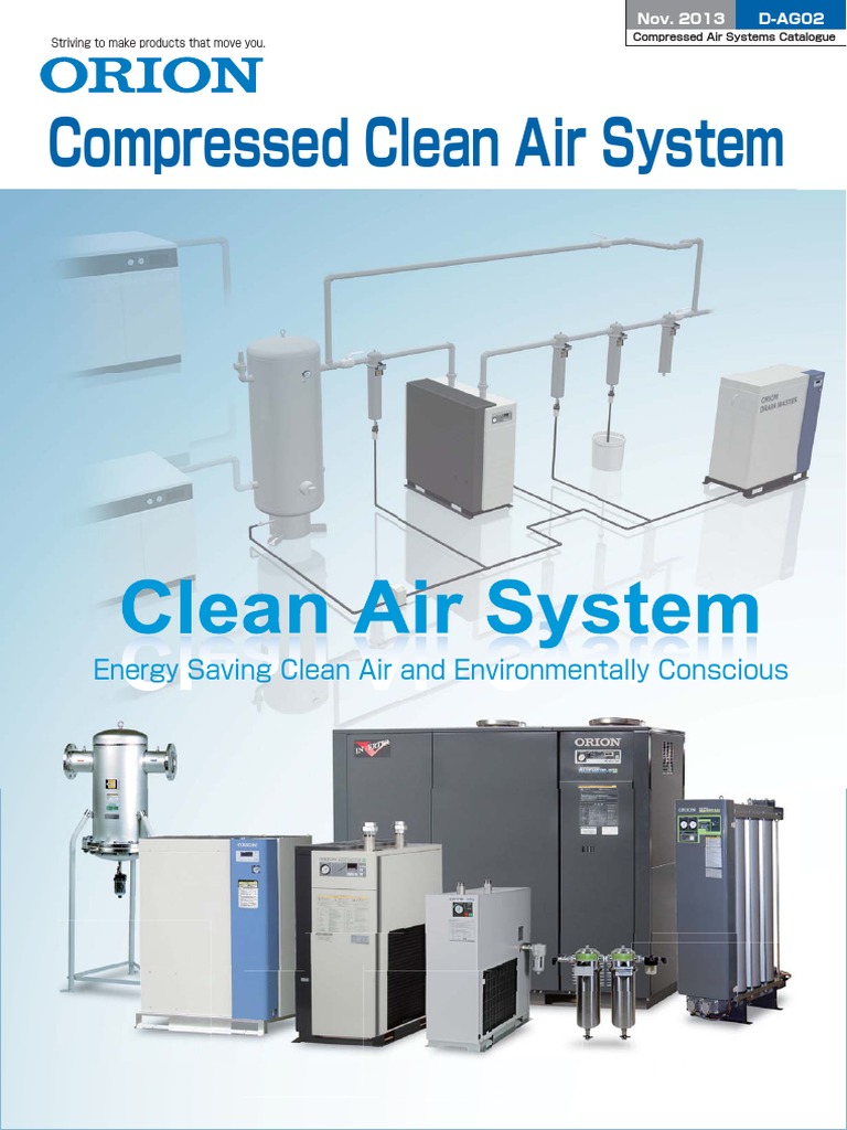 Catalogue ORION Heatless Air Dryer General D AG02 - 201311 PDF | PDF ...