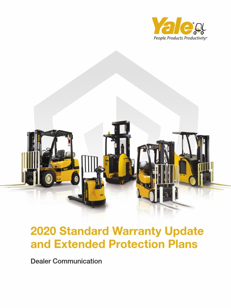 Yale Warranty 2020 | PDF | Clutch | Axle