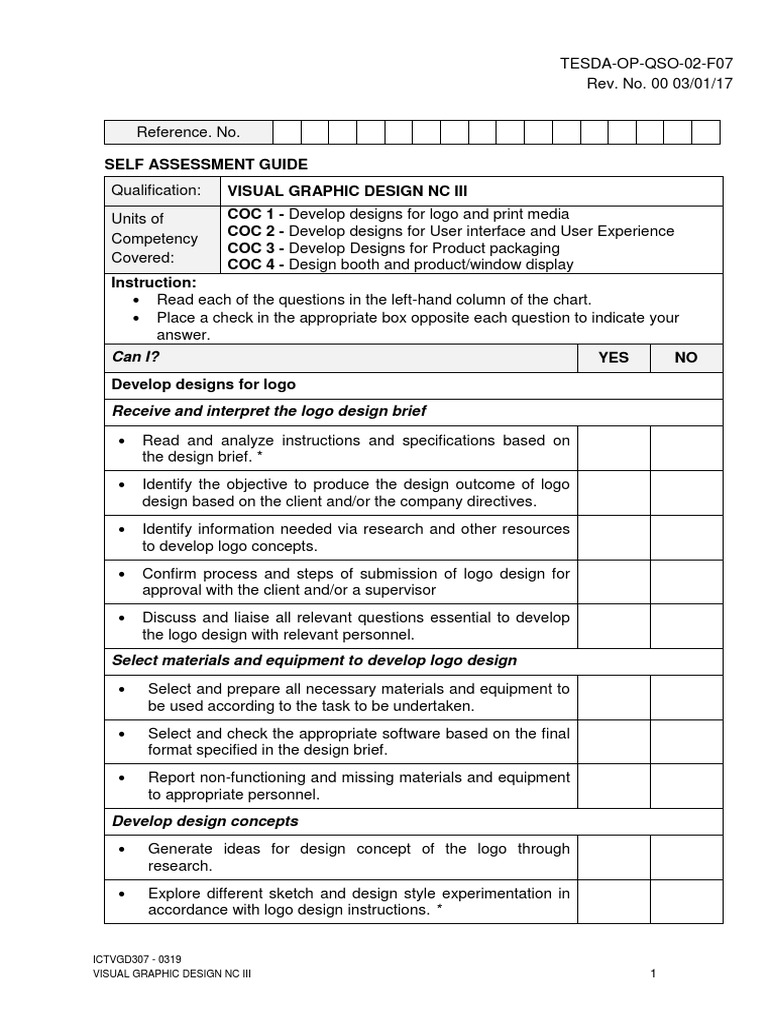 Visual Graphic Design NC Iii | PDF | Page Layout | Design