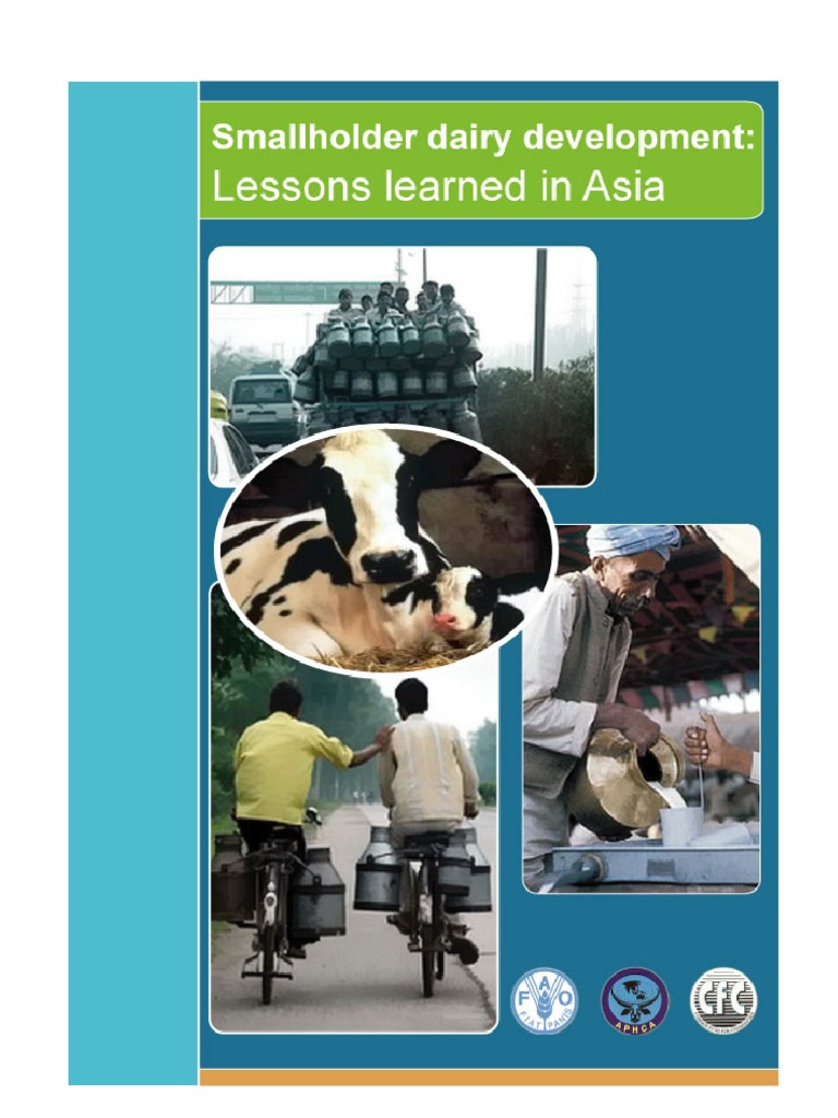 Dairy Lessons Learned Publication FINAL | PDF | Milk | Economic Development