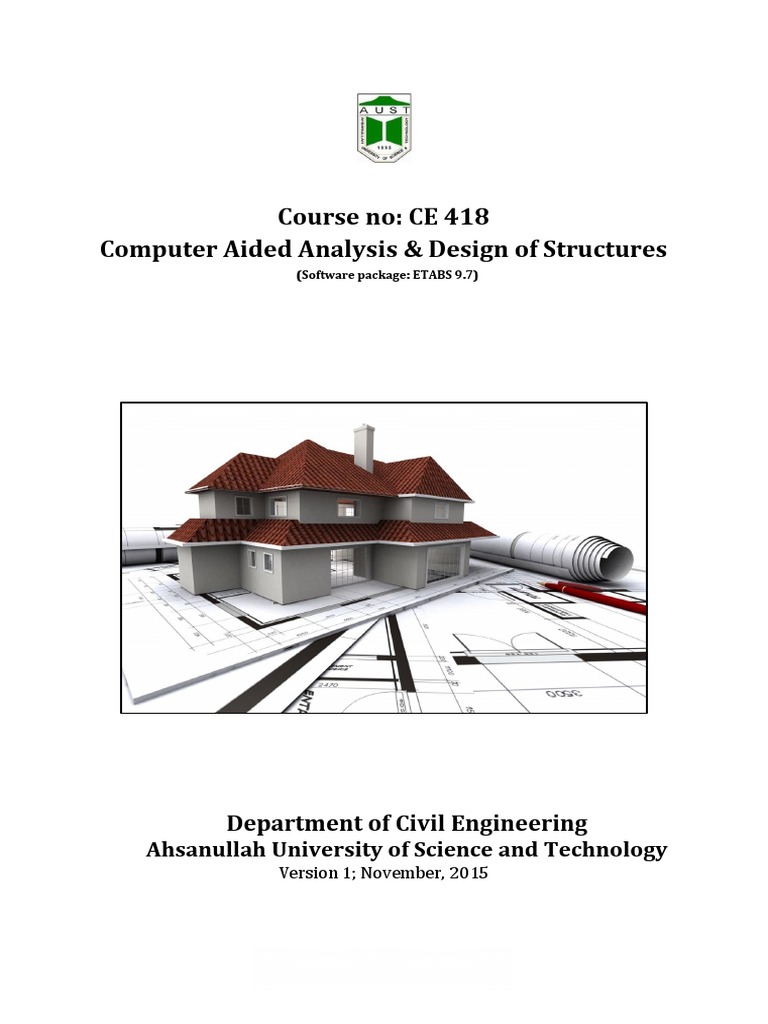 Etabs Modelling | PDF | Bending | Beam (Structure)