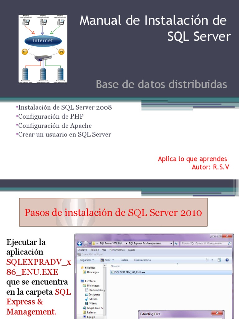 Manual de SQL 2008 | PDF | Servidor SQL de Microsoft | Datos de computadora