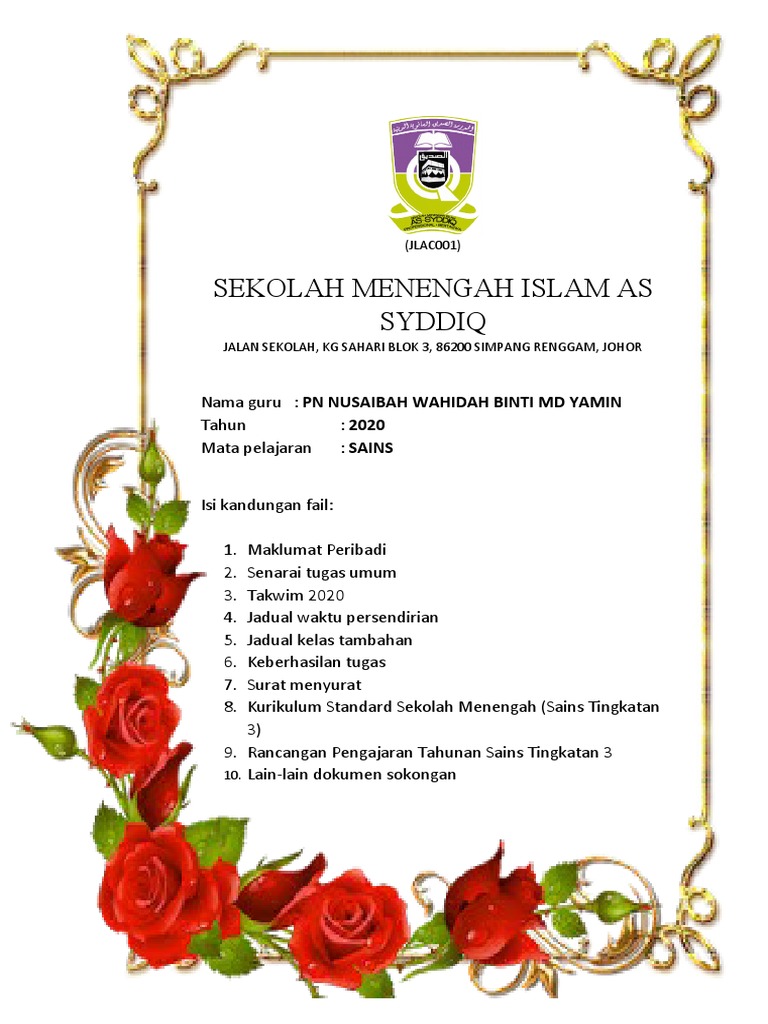 Cover Fail Peribadi | PDF