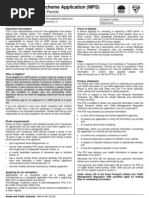 Application Form For Psa Temporary Pass: Instructions To The Applicant ...