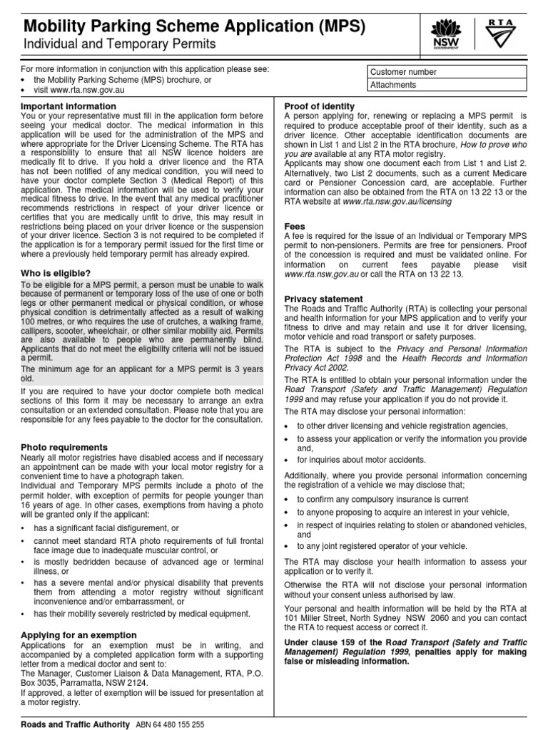 RTA Mobility | PDF | Driver's License | Neurology