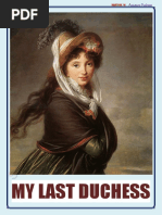 My Last Duchess Annotated | PDF