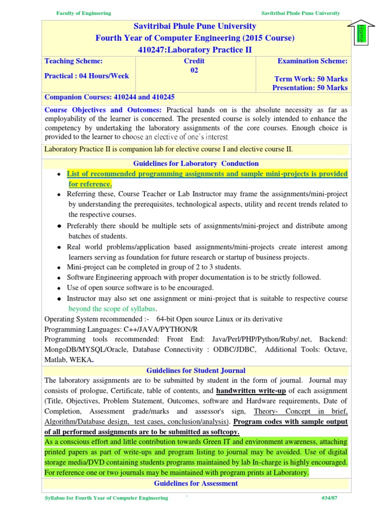 Sppu Be Ce 2018 LP Ii Guide Lines | PDF | Art
