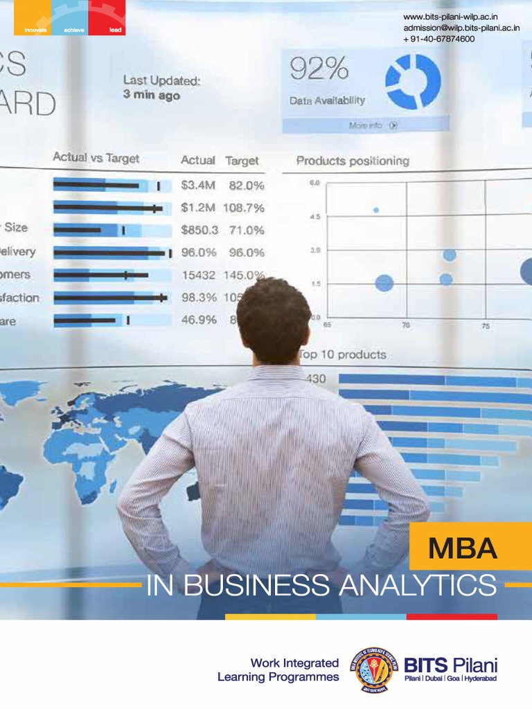 BITS Pilani MBA in Business Analytics | PDF