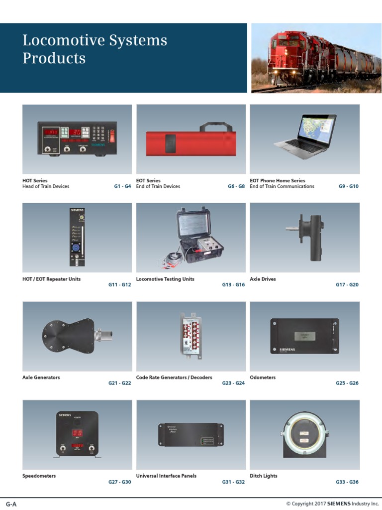 G - Locomotive Systems Products | PDF | Software As A Service | Axle